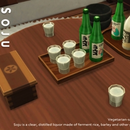 Soju de Oni Traducido al español by LizzySims - The Sims 4 Mods ...