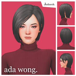 Ada W. Hair - The Sims 4 Create a Sim - CurseForge