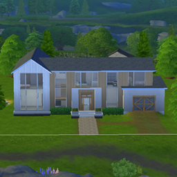 Shell Modern Farmhouse - The Sims 4 Rooms / Lots - CurseForge