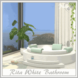 Download Rita White Bathroom - The Sims 4 Mods - CurseForge