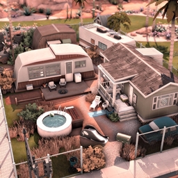 Trailer Park Oasis Springs - The Sims 4 Rooms / Lots - CurseForge