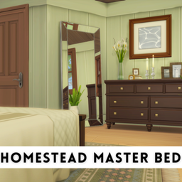 Homestead Master Bedroom - The Sims 4 Rooms / Lots - CurseForge
