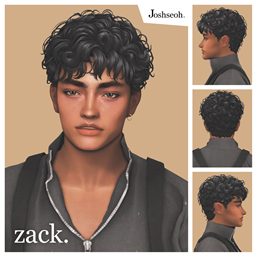 Zack Hair [JOSH JO_SE_OH] - The Sims 4 Create a Sim - CurseForge