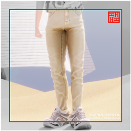 Download Children's Mid Rise Slim Fit Cuffed Jeans - The Sims 4 Mods ...