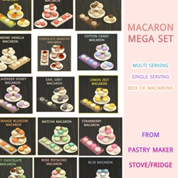 Macaron Set by icemunmun Spanish translation - The Sims 4 Mods - CurseForge