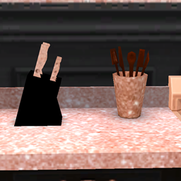 Rose Glitter Knife set/Kitchen untesils - The Sims 4 Build / Buy ...