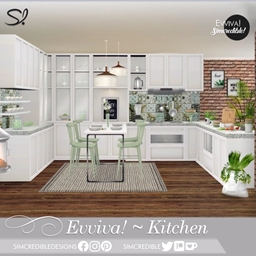 Evviva! - Kitchen 👩‍🍳 - The Sims 4 Build / Buy - CurseForge