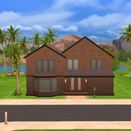 Sunset House Shell - The Sims 4 Rooms / Lots - CurseForge