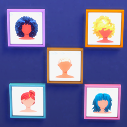 Small pictures with girl`s hairstyles Bundle 2 - The Sims 4 Build / Buy ...