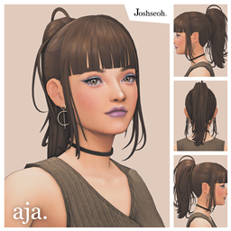 Aja Hair - The Sims 4 Create a Sim - CurseForge