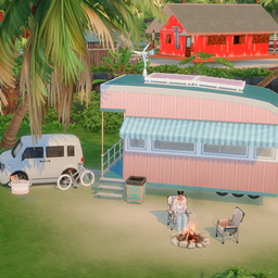 RV camping in Sulani (starter) - The Sims 4 Rooms / Lots - CurseForge