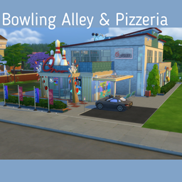 Bowling Alley Pizzeria - Gallery - The Sims 4 Rooms / Lots - CurseForge