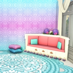 Beautiful Bohemian Wallpaper - The Sims 4 Build / Buy - CurseForge