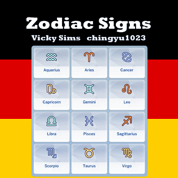 Chinygu Zodiac Signs V2 - German Translation - The Sims 4 Mods - CurseForge
