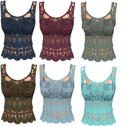Lace Tank Top - Files - The Sims 4 Create a Sim - CurseForge