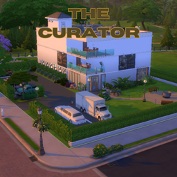 Curator Office Build - base game compatible - The Sims 4 Rooms / Lots ...