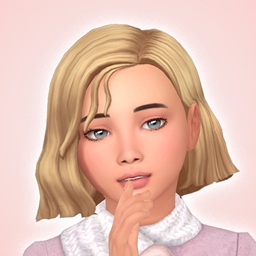 Joyce Hairstyle for Girls - The Sims 4 Create a Sim - CurseForge