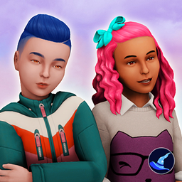Genetic Unnatural Hair Colours for Little Sims (CD) - The Sims 4 Create ...