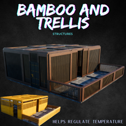 Bamboo and Trellis Structures - Ark Survival Ascended Mods - CurseForge
