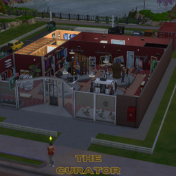 Curator Boutique - base game compatible - The Sims 4 Rooms / Lots ...
