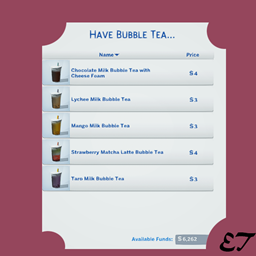 Grab Bubble Tea from Fridge - The Sims 4 Mods - CurseForge