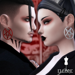 Pentagram Earrings - The Sims 4 Create a Sim - CurseForge