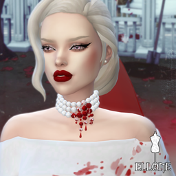 Adelaide Choker - The Sims 4 Create a Sim - CurseForge