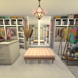 Dream Walk-in-Wardrobe - The Sims 4 Rooms / Lots - CurseForge