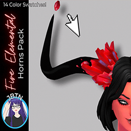 [JBTN] Fire Elemental Horns - The Sims 4 Create a Sim - CurseForge