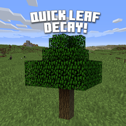 Quick Leaf Decay - Minecraft Bedrock Addons - CurseForge