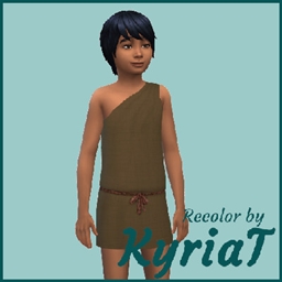Dardanos child toga outfit - The Sims 4 Create a Sim - CurseForge