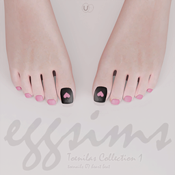 [EGGSIMS] heart beat toenails - The Sims 4 Create a Sim - CurseForge