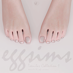 Install [EGGSIMS] soft icecream toenails - The Sims 4 Mods - CurseForge