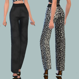 FANCY PANTS WIDE LEG - Files - The Sims 4 Create a Sim - CurseForge