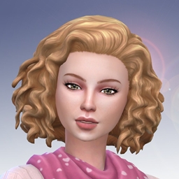 Medium Mid Curly - Files - The Sims 4 Create a Sim - CurseForge