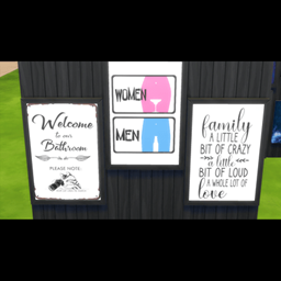 Bathroom Wall Art - The Sims 4 Build / Buy - CurseForge
