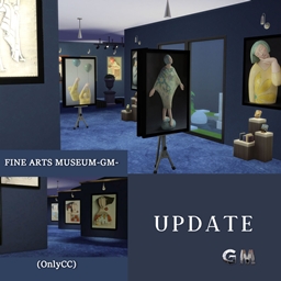 FINE ARTS MUSEUM-GM-(CC)UPDATE - The Sims 4 Build / Buy - CurseForge
