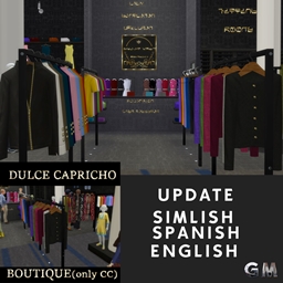Dulce Capricho-Boutique CC UPDATE - The Sims 4 Build / Buy - CurseForge