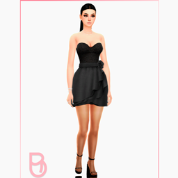 Woman Fancy Dress - Conny - Version 4 - The Sims 4 Create a Sim ...