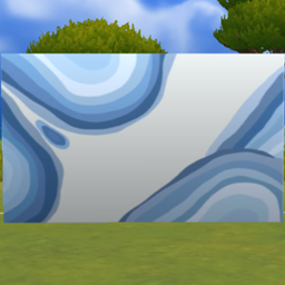 Waves Mural - The Sims 4 Build / Buy - CurseForge
