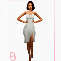 Woman Fancy Dress - Shima - Version 2 - Files - The Sims 4 Create a Sim ...