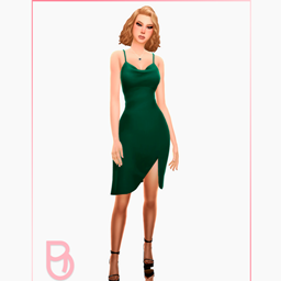 Woman Fancy Dress - Shima - Version 4 - The Sims 4 Create a Sim ...