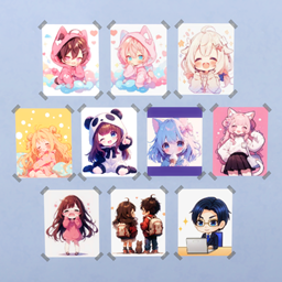 Poster-Chibi-anime style-01 - The Sims 4 Build / Buy - CurseForge