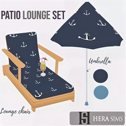 Patio lounge set #1 - The Sims 4 Build / Buy - CurseForge