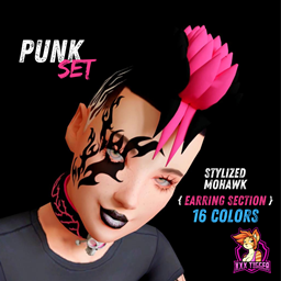 STYLIZED MOHAWK - The Sims 4 Create a Sim - CurseForge