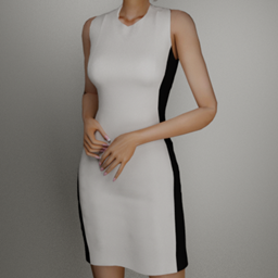 Layla - Leila Office Dress - The Sims 4 Create a Sim - CurseForge