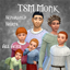 TSM Monk Separated Shirt - 2 versions - all ages. - The Sims 4 Create a ...