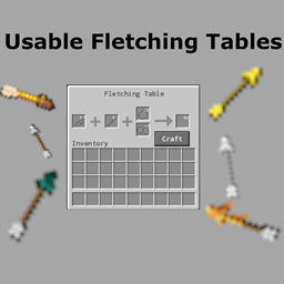 Usable Fletching Tables - Minecraft Mods - CurseForge