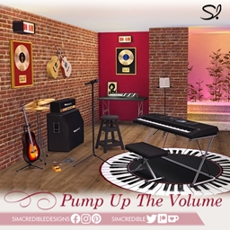 Pump up the volume 🎸 - The Sims 4 Build / Buy - CurseForge
