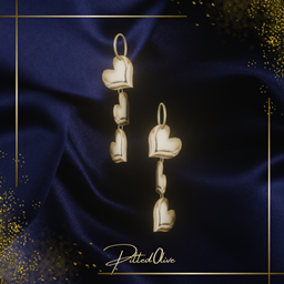 Keira Long Heart Earrings - Gallery - The Sims 4 Create a Sim - CurseForge